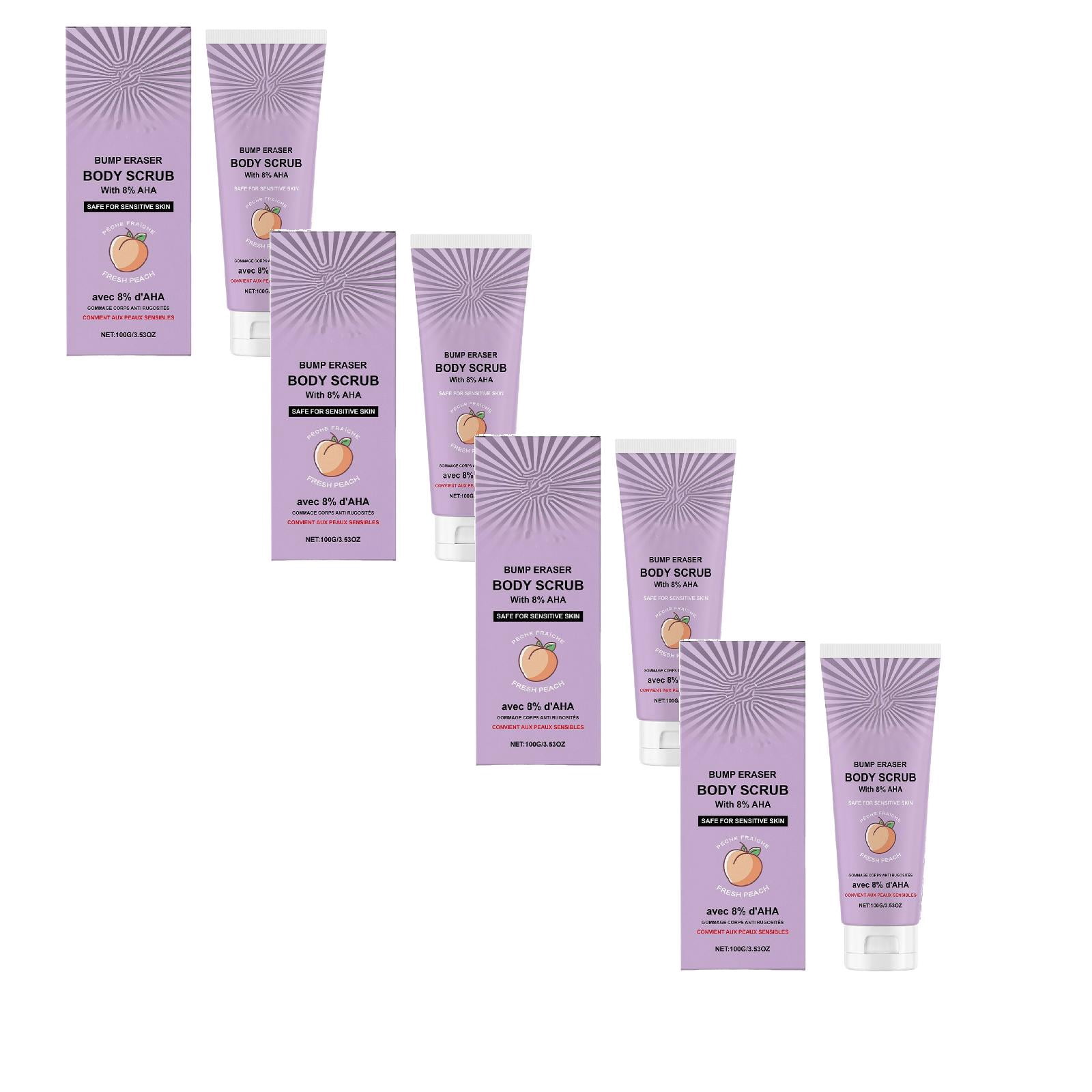 Body Scrub Helps Reduce Skin for Sensitive Skin NEW Peach Scent 1/2/3/4 ...