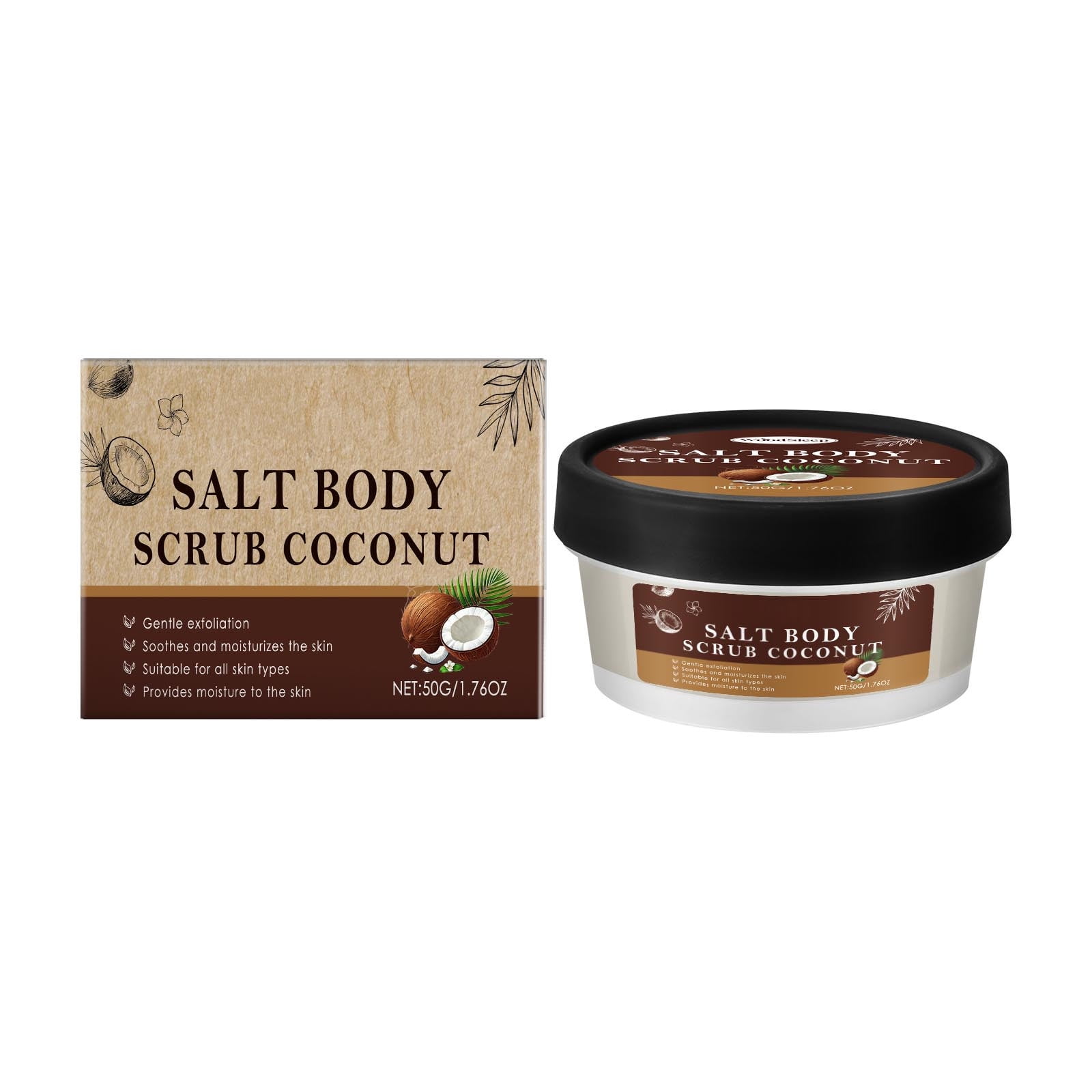 Body Scrub - Natural Exfoliating Salt Scrub & Body and Face ...