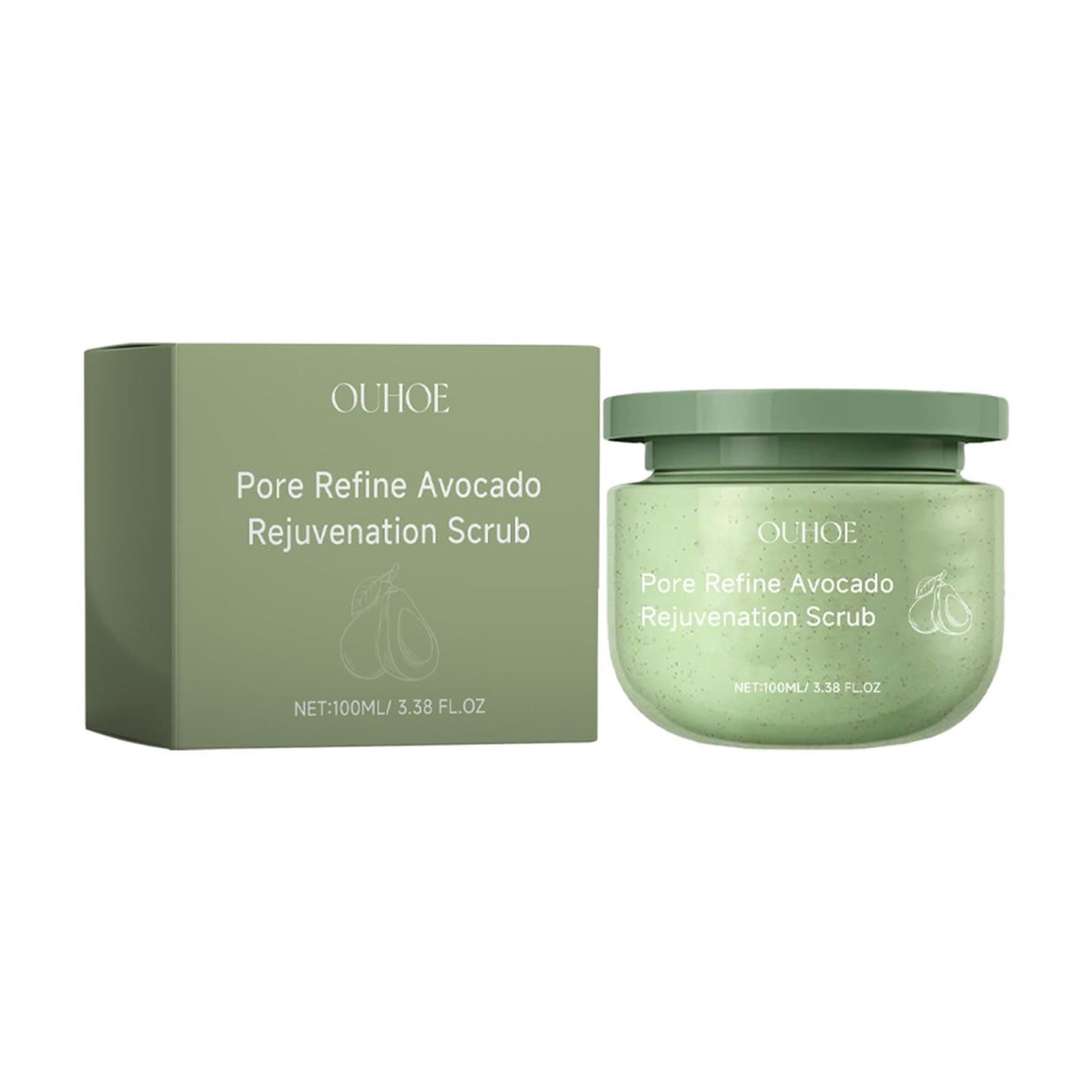 Body Scrub,Organic Exfoliating Body Scrub, Deep Cleansing Exfoliator ...