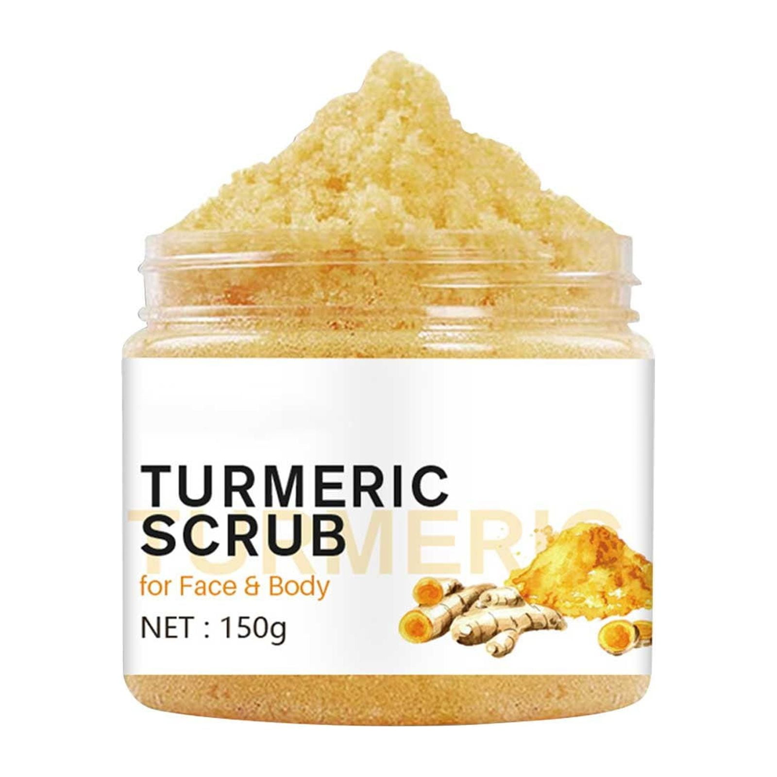 Body Scrub Turmerics Body Scrub With Natural Saltss Turmerics Facial ...