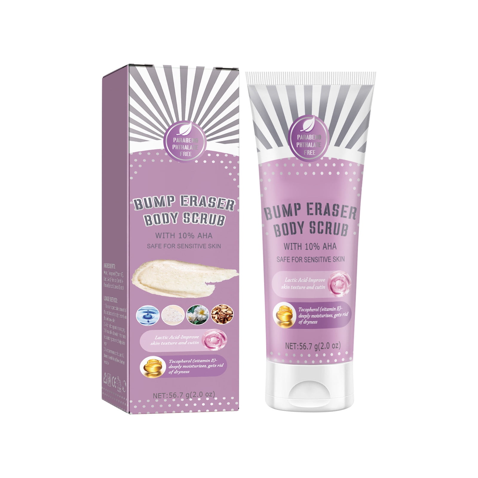 Body Scrub, Upgraded Eraser Body exfoliator for Strawberry and Chicken ...