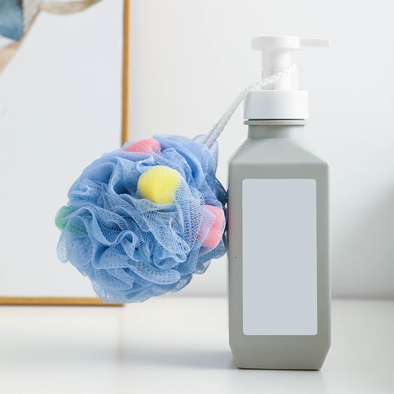 Body Scrubber Mesh Shower Sponge - Exfoliating Bath Puff for Body ...