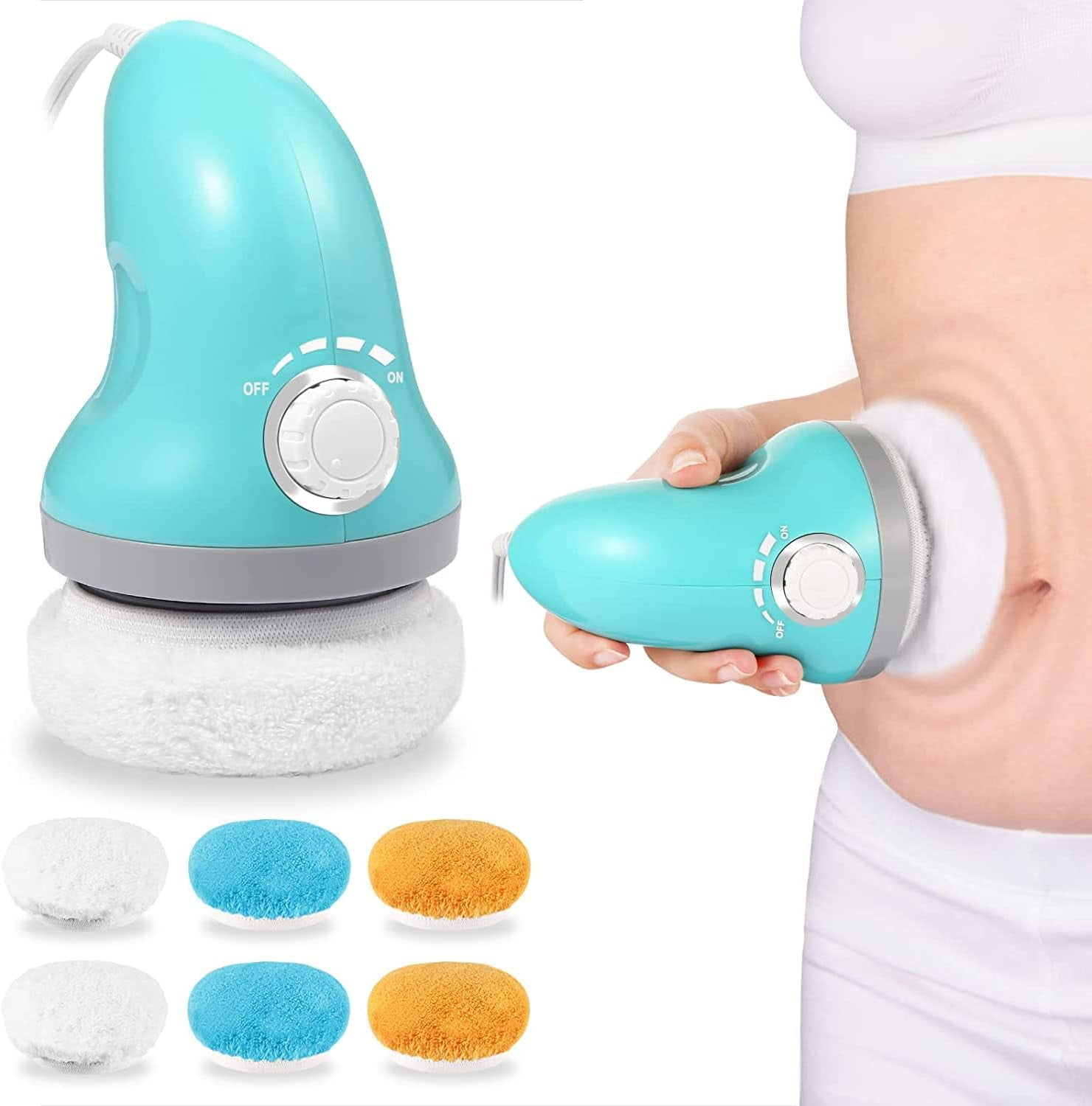 Body Sculpting Machine Cellulite Deep Tissue Massager Handheld 6 ...