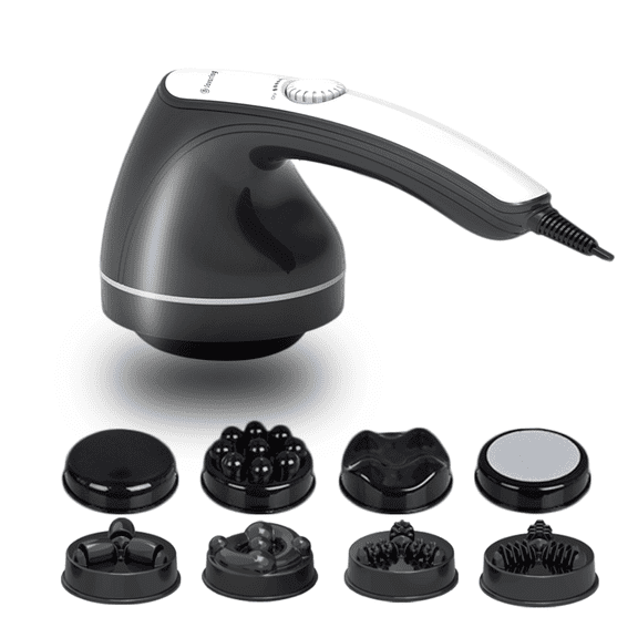 Black Massage Tool Contouring Device With Heat Vibration Massager For ...