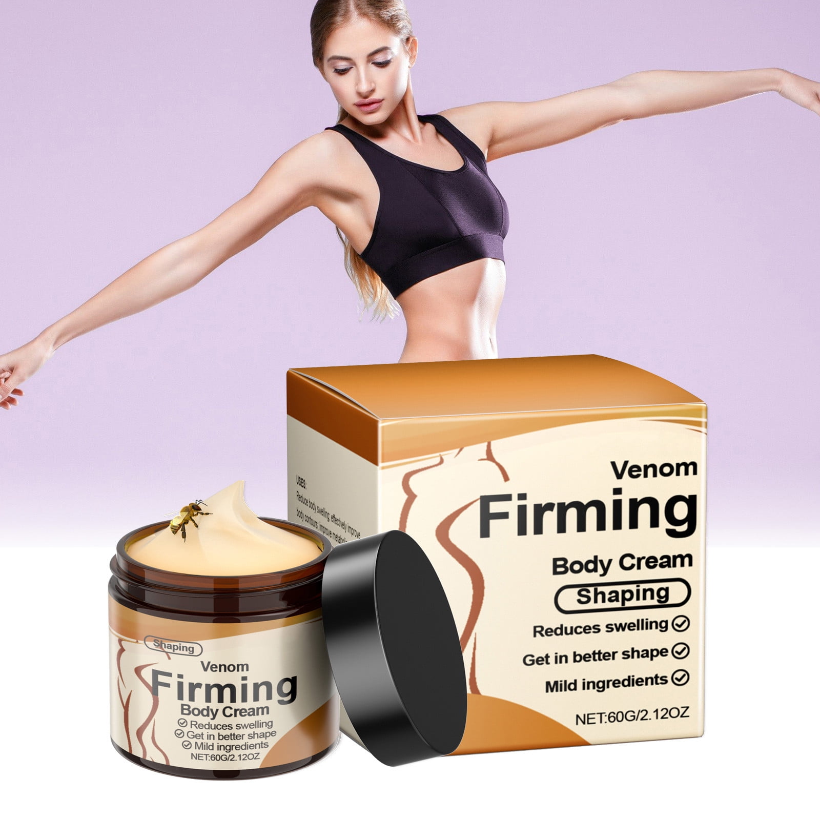 Body Shaping Cream | Moisturizing & Firming Formula | Hydrating Body ...