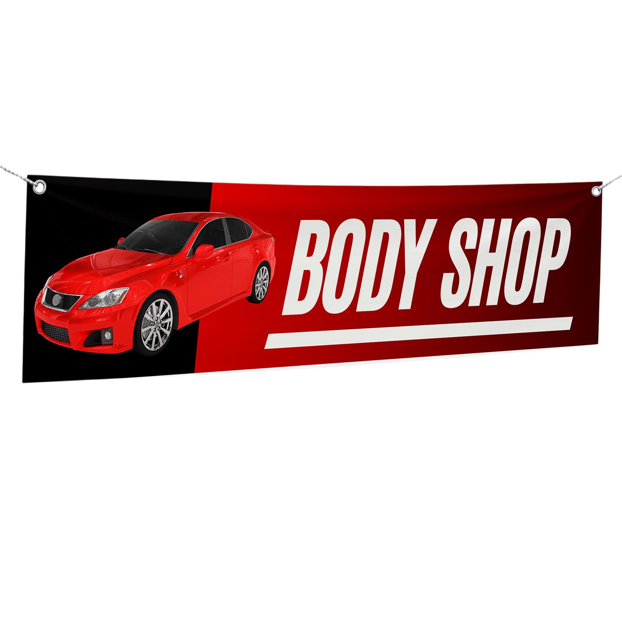 Body Shop Large Banners and Signs for Outdoor by DreamController ...