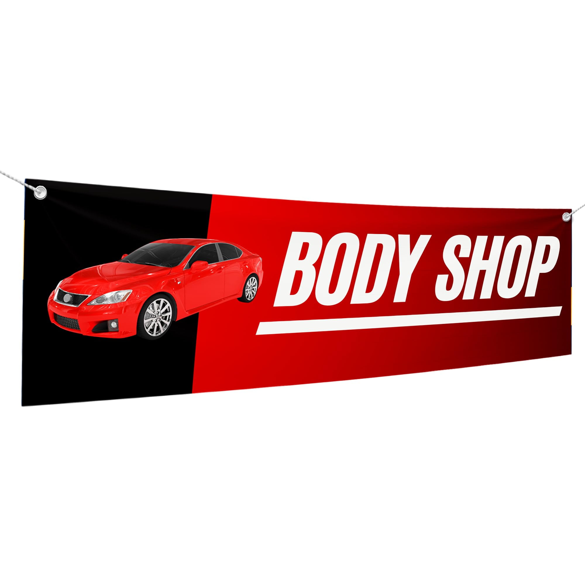 Body Shop Large Banners and Signs for Outdoor by DreamController ...