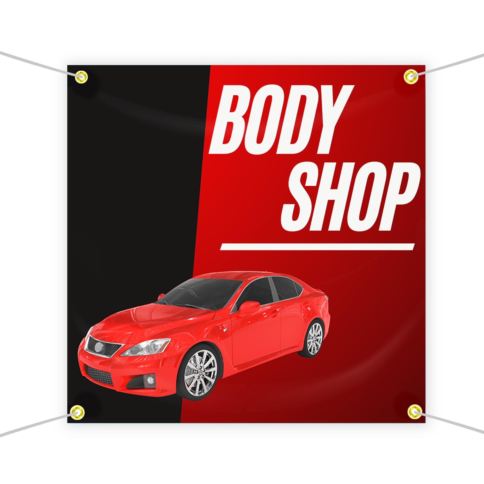 Body Shop Large Banners and Signs for Outdoor by DreamController ...