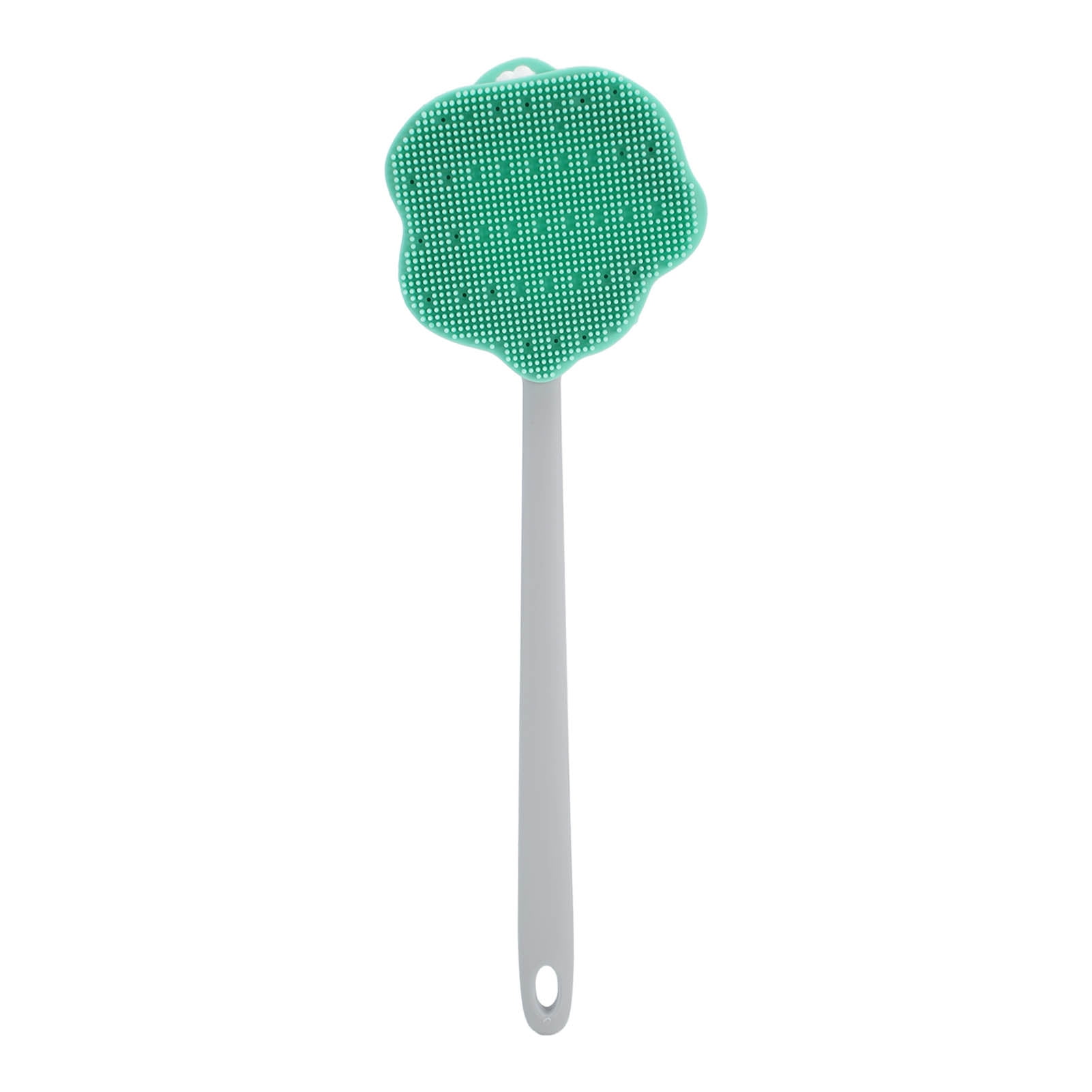 Body Shower Brush Long Handle Large Friction Area Silicone Comfortable