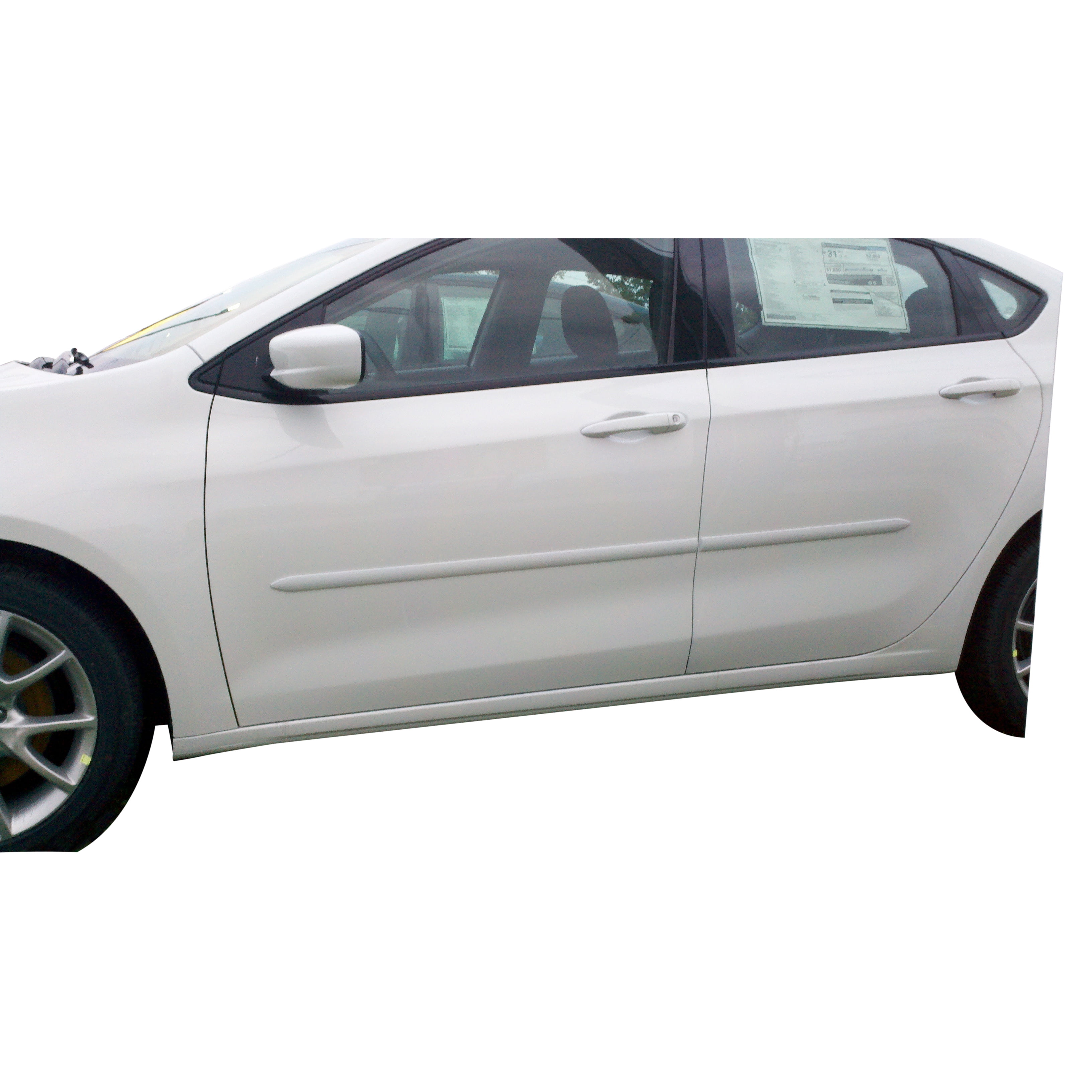 Body Side Moldings for the Dart Painted in the Factory Paint Code of ...