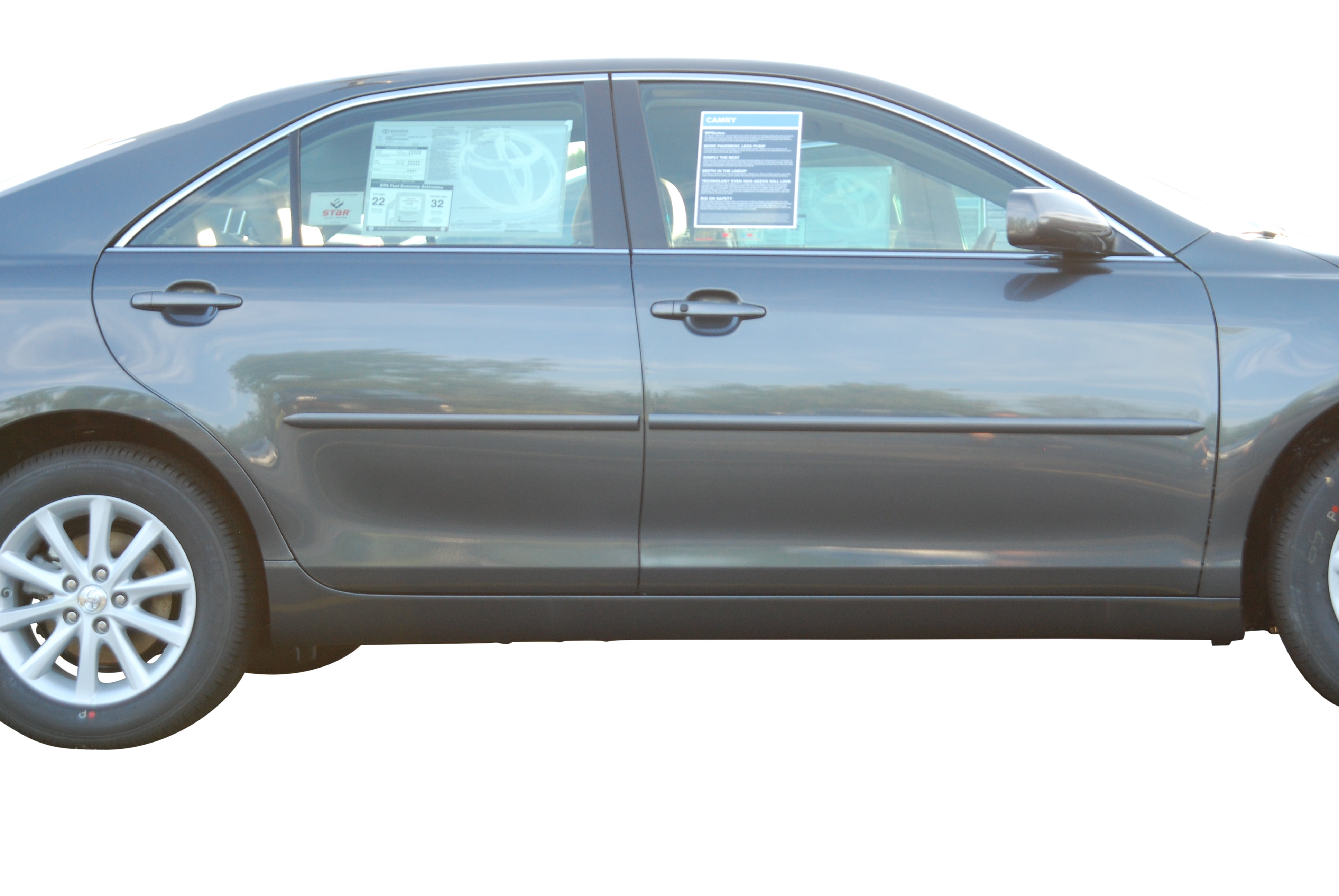 Body Side Moldings made for the 2007 - 2011 Toyota Camry Painted in the ...
