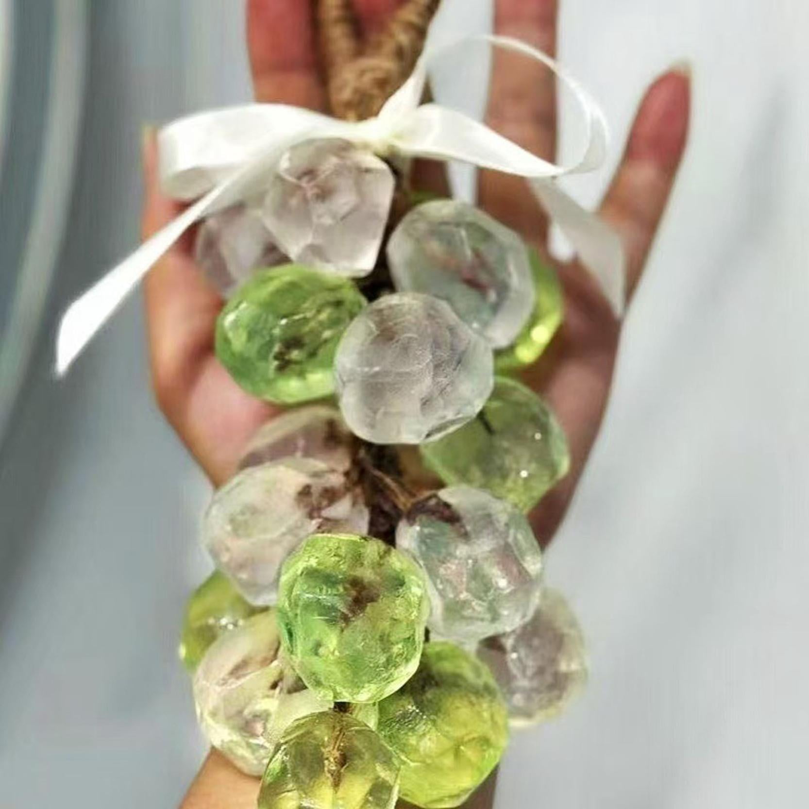 Body Soap Bars,Bath Soap,Grape Soap Material Kit Grape Skewer DIY Soap Transparent Grape Soap ...