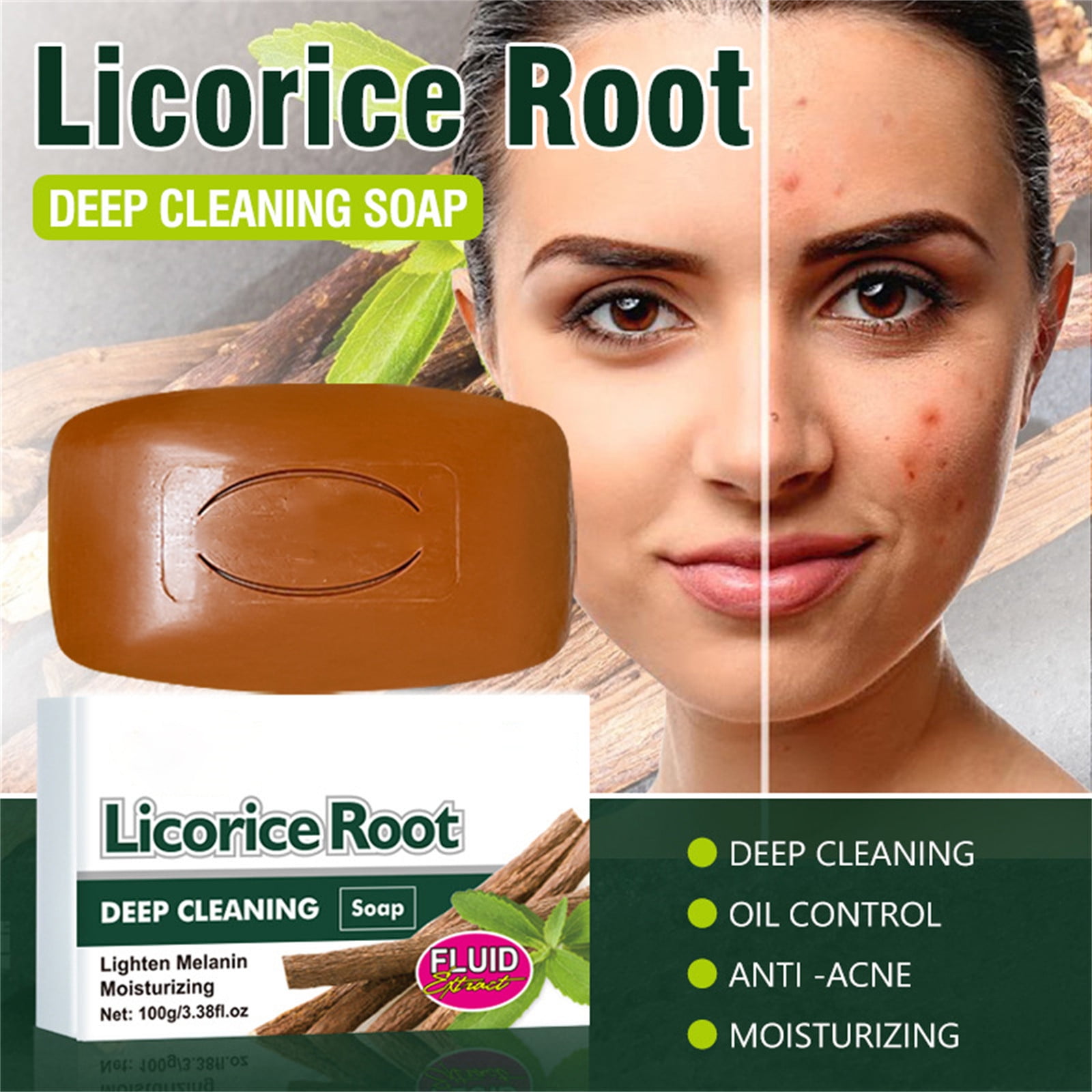 Body Soap Gentle Moisturizing Body Skin Cleansing Facial Soap Improve Dryness Roughness Ph