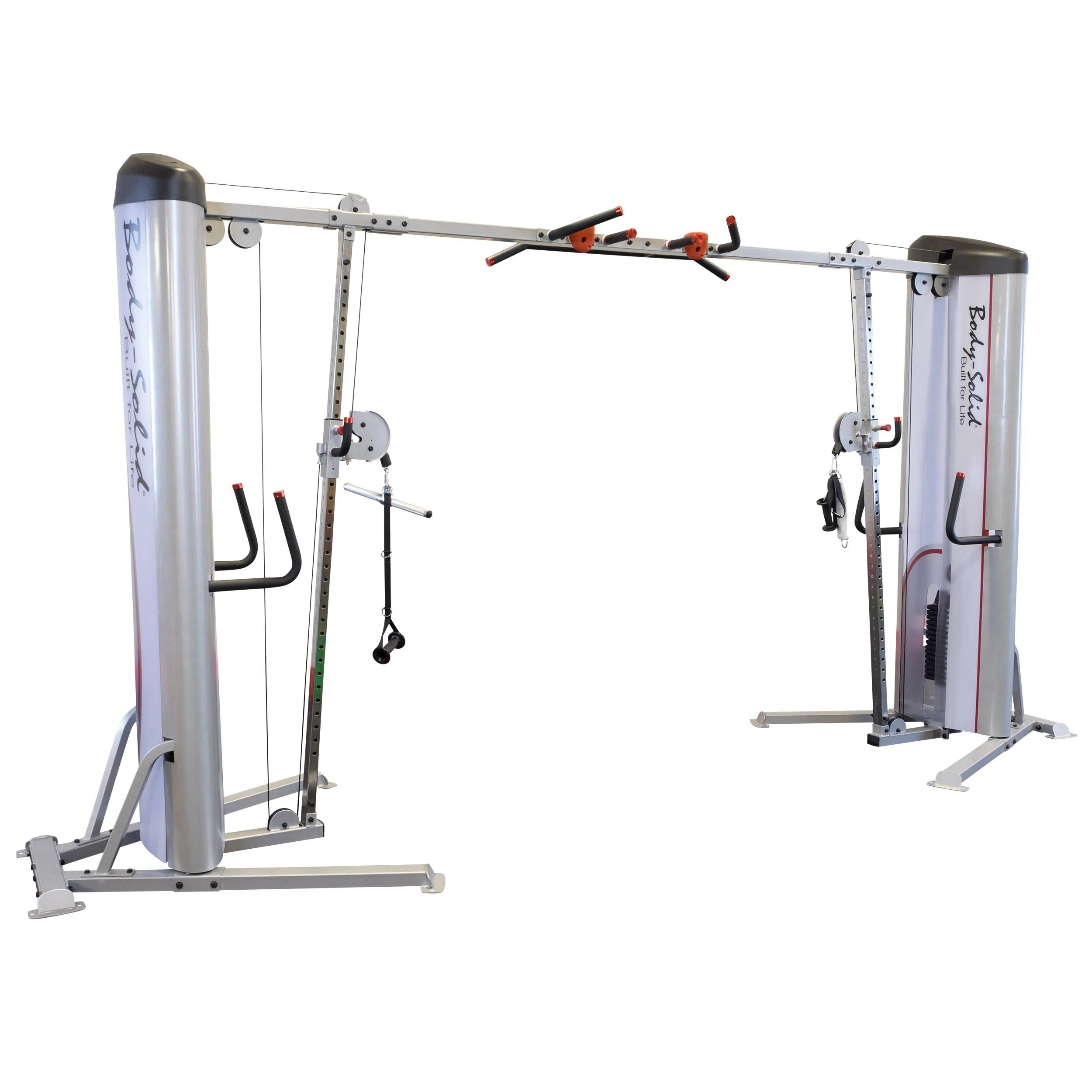 Body-Solid Cable Crossover Pulley Machine - 160 lb. Weight Stacks ...