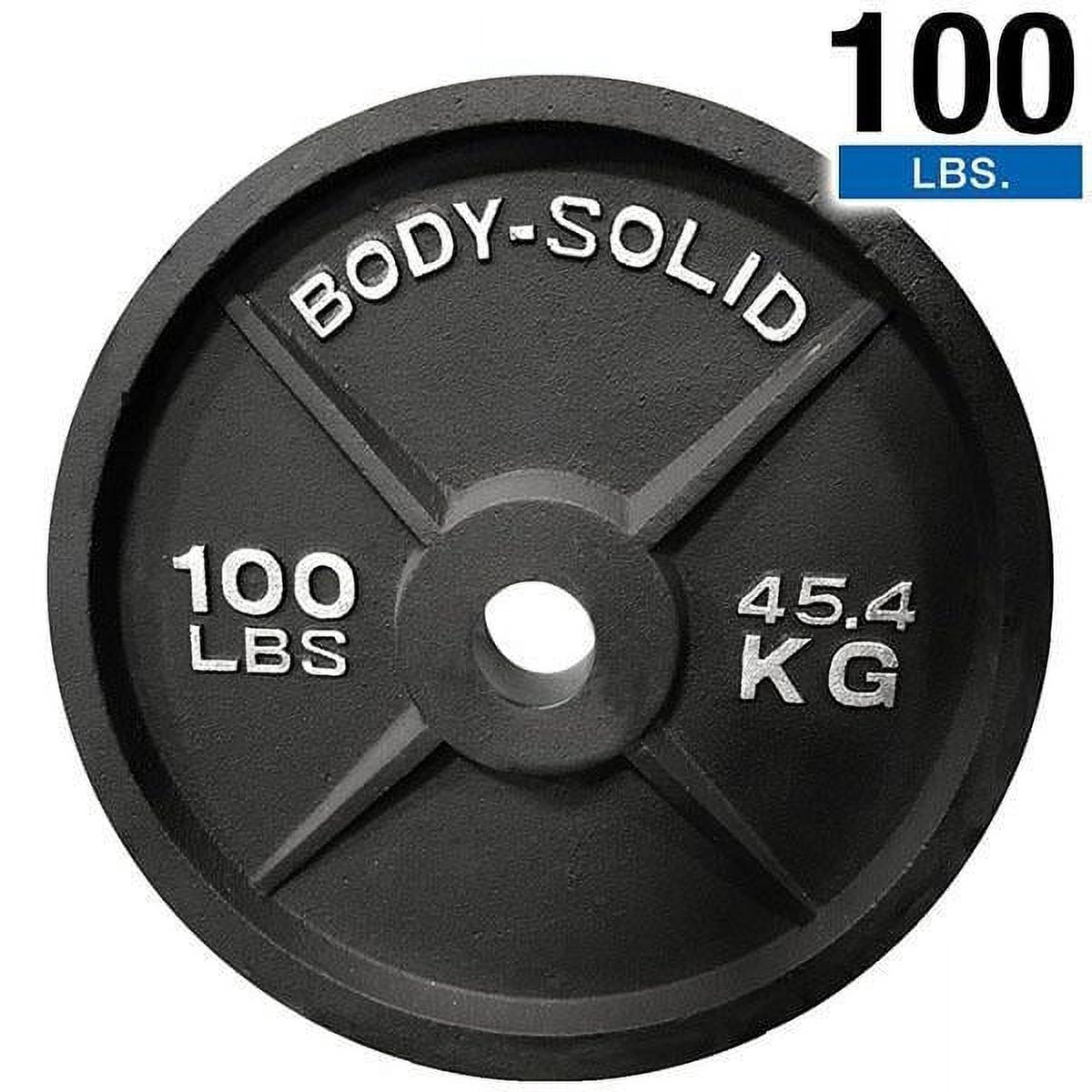 Body-Solid Cast Iron Olympic Plate - Walmart.com