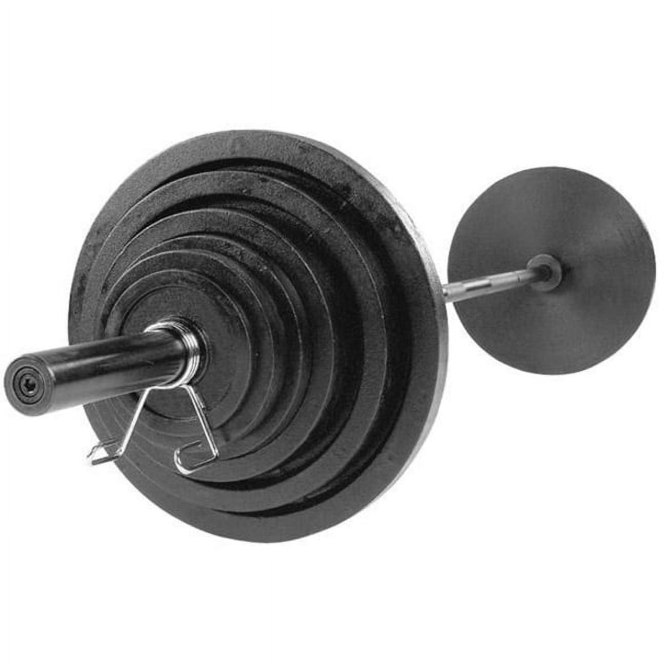 Body-Solid Cast Iron Olympic Weight Set 355lbs - Walmart.com