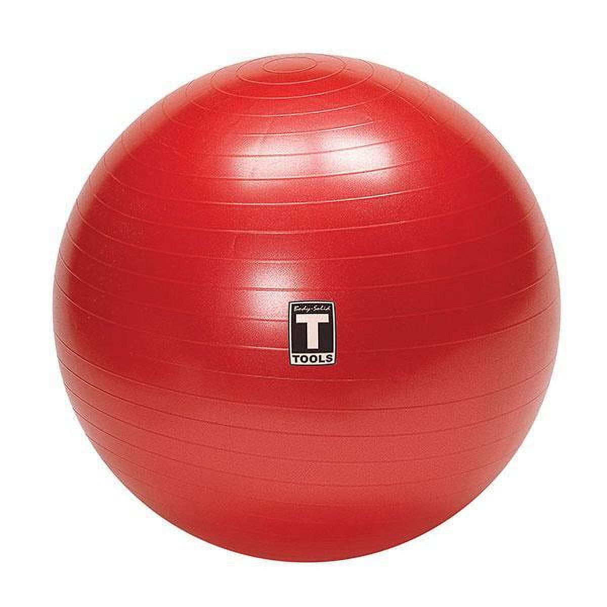 CanDo® Inflatable Exercise Ball - Sensi-Ball - Red - 39" (95 cm ...