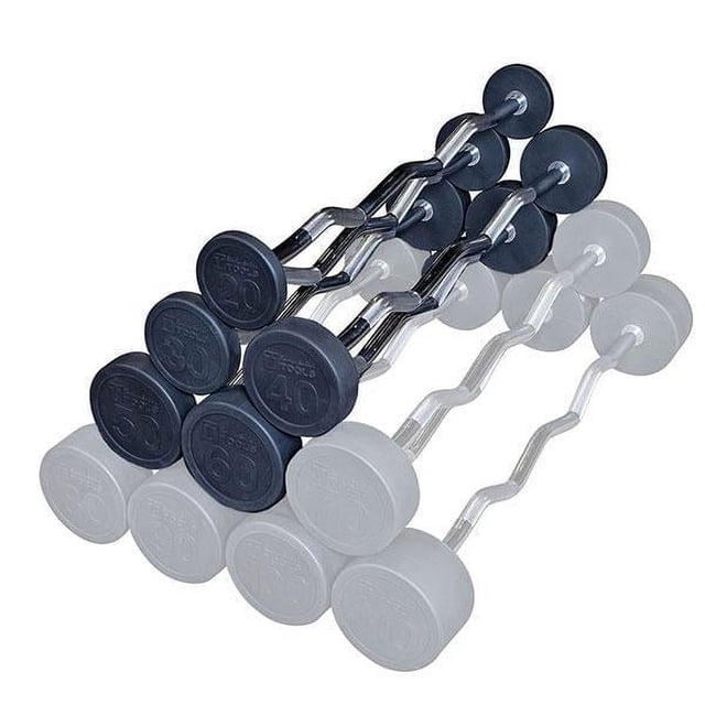 Body-Solid Fixed Weight EZ-Curl Barbell Set - Walmart.com