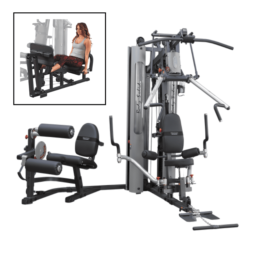 Body-Solid G10B Multi Station Gym & Leg Press 260 lb Weight Stacks ...