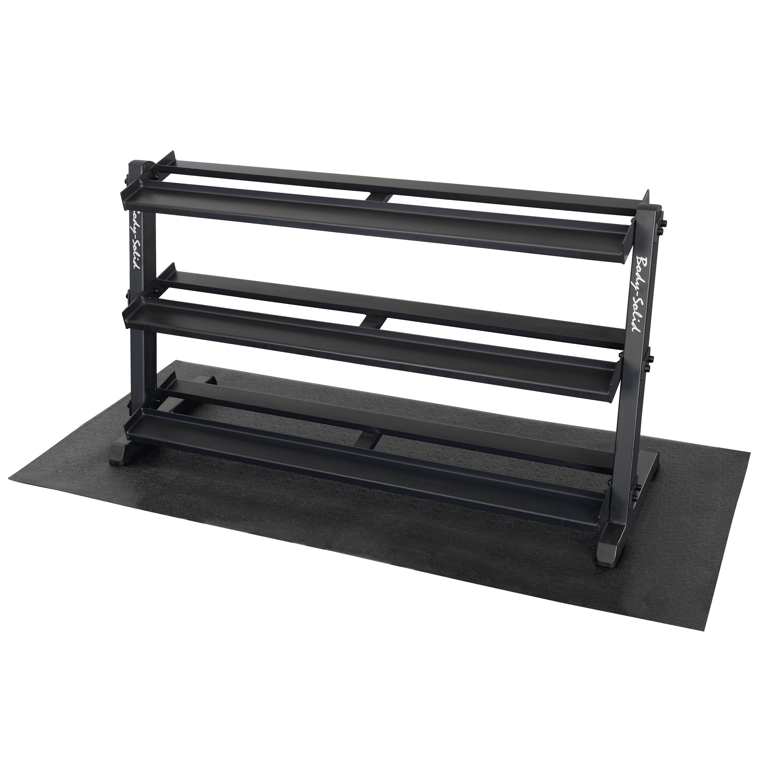 Body Solid GDR60DBT 3 Tier Dumbbell Rack - Walmart.com