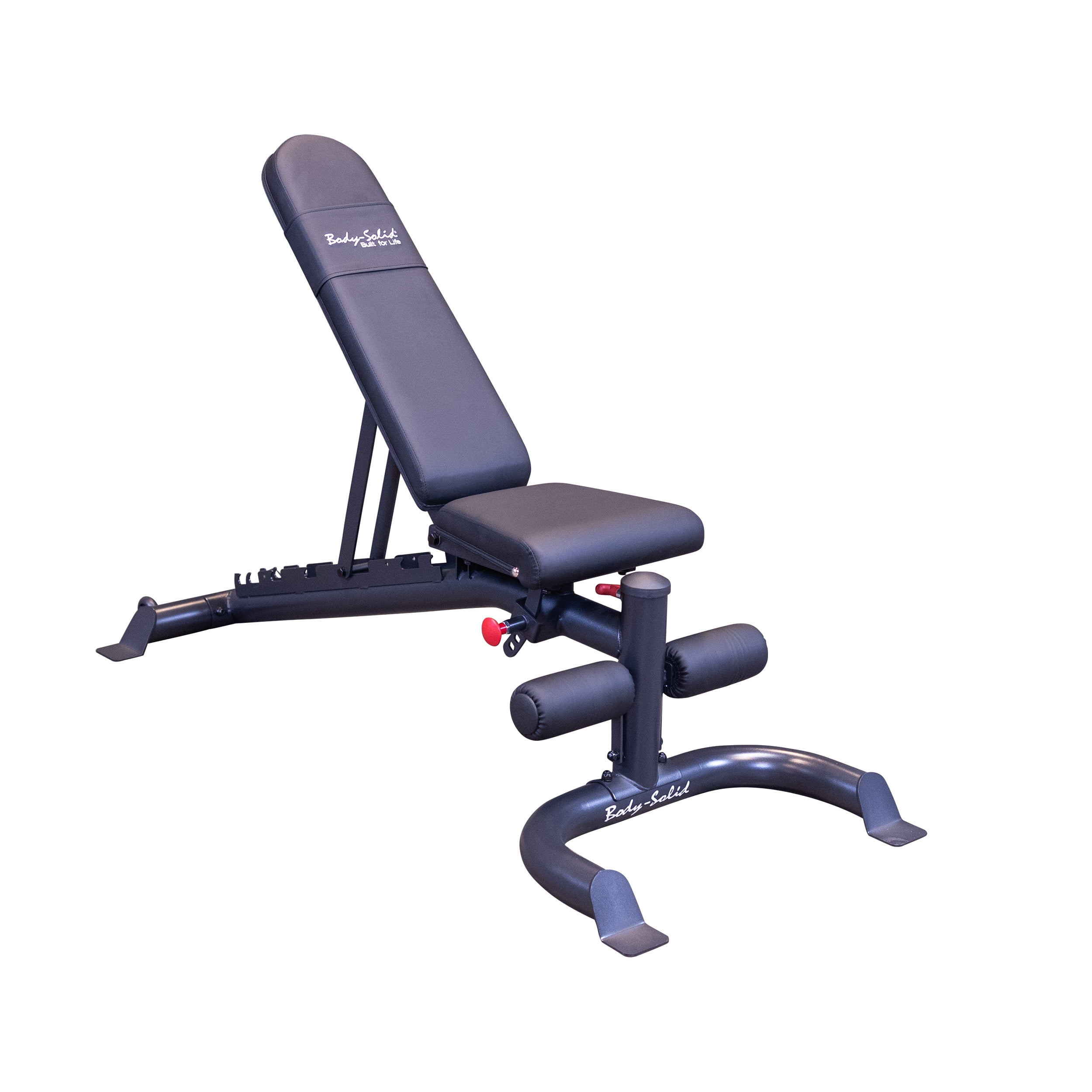 Body Solid GFID100B Heavy Duty Adjustable Bench - BLACK - Walmart.com