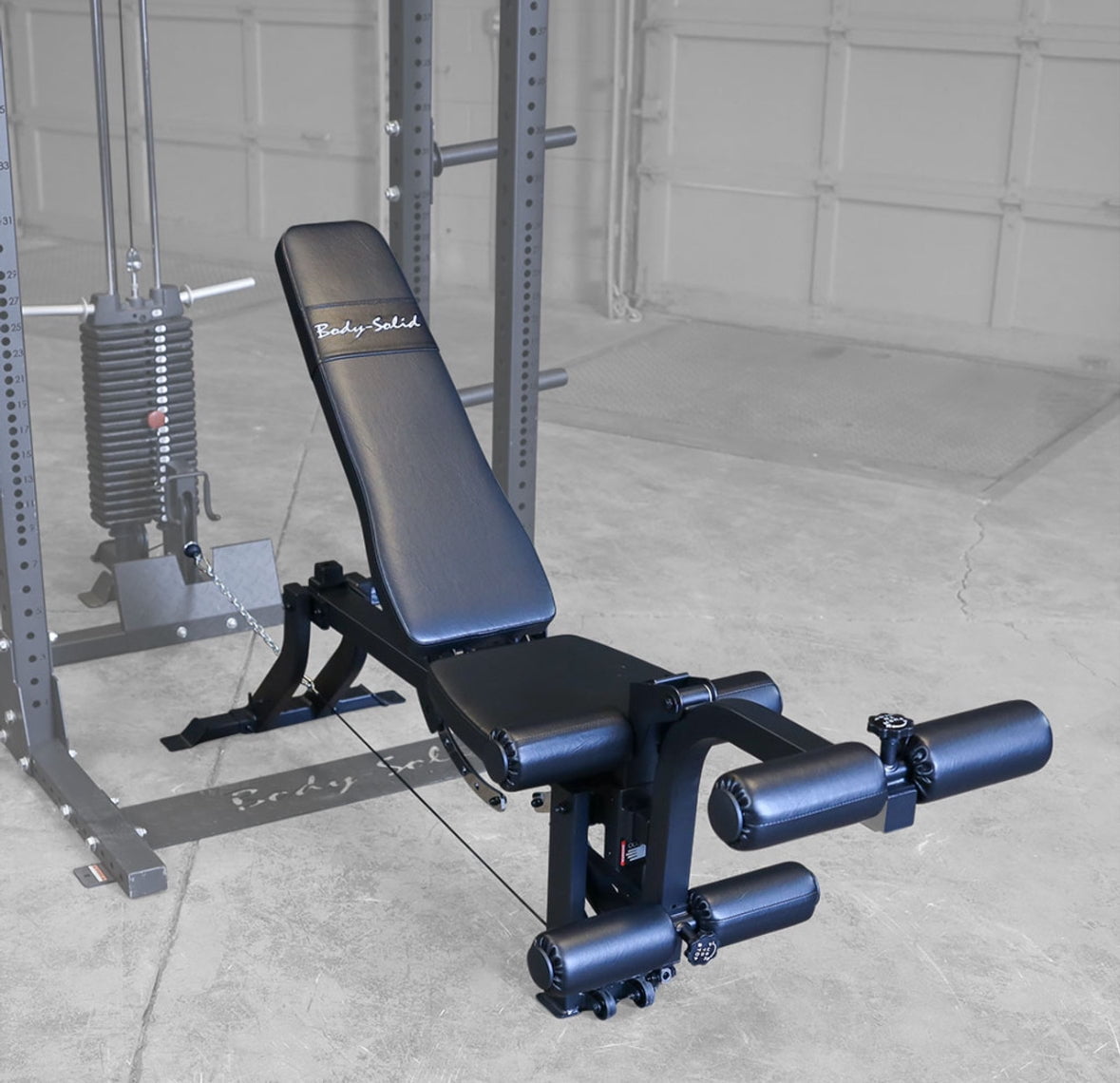 Body-Solid GLEG Leg Ext/Curl Bench Attachment - Walmart.com