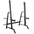 Body Solid GPR370 Multi Press Rack, Heavy-Duty, 14-Position, 4 Olympic ...
