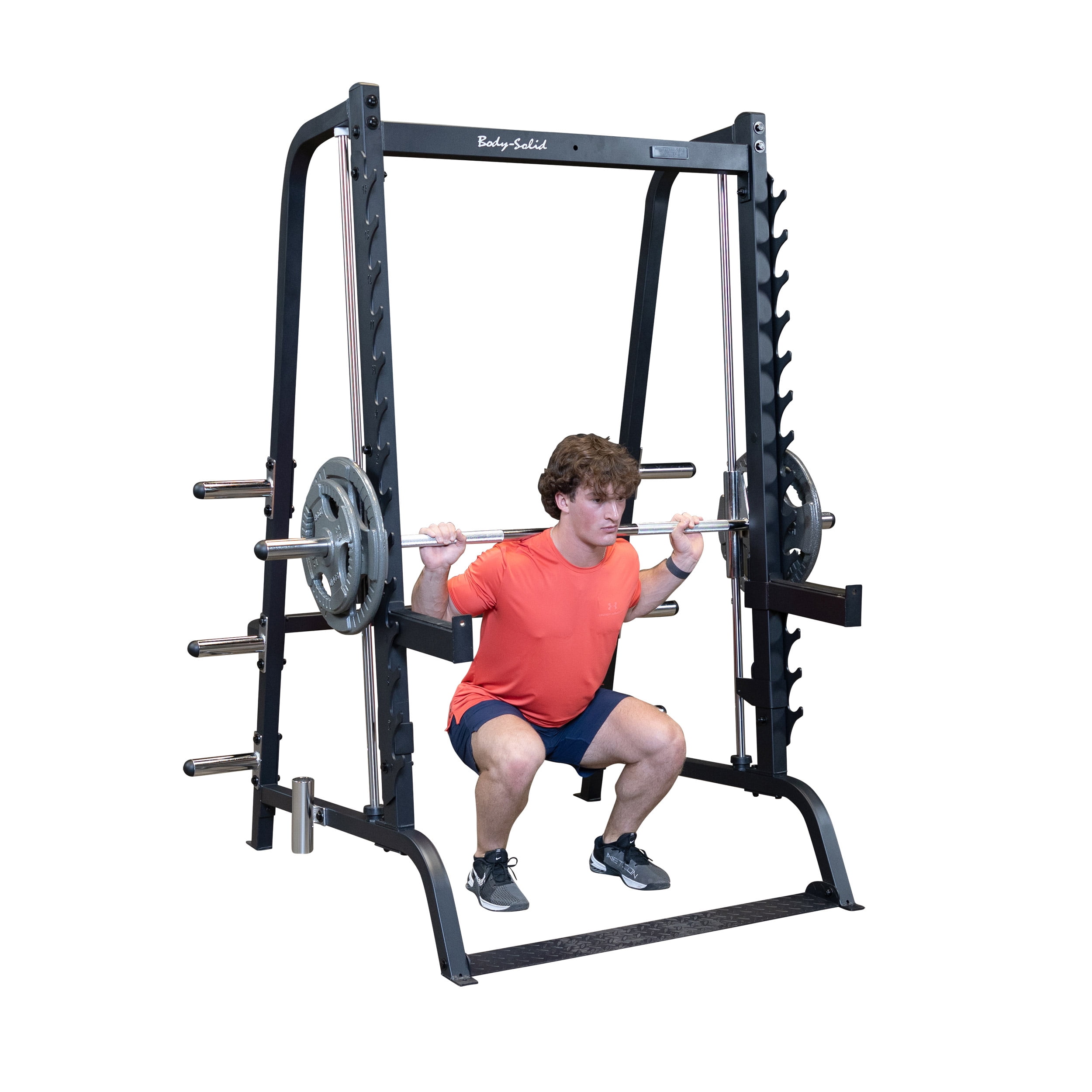 Body Solid - GS348B Series 7 Smith Machine - Walmart.com