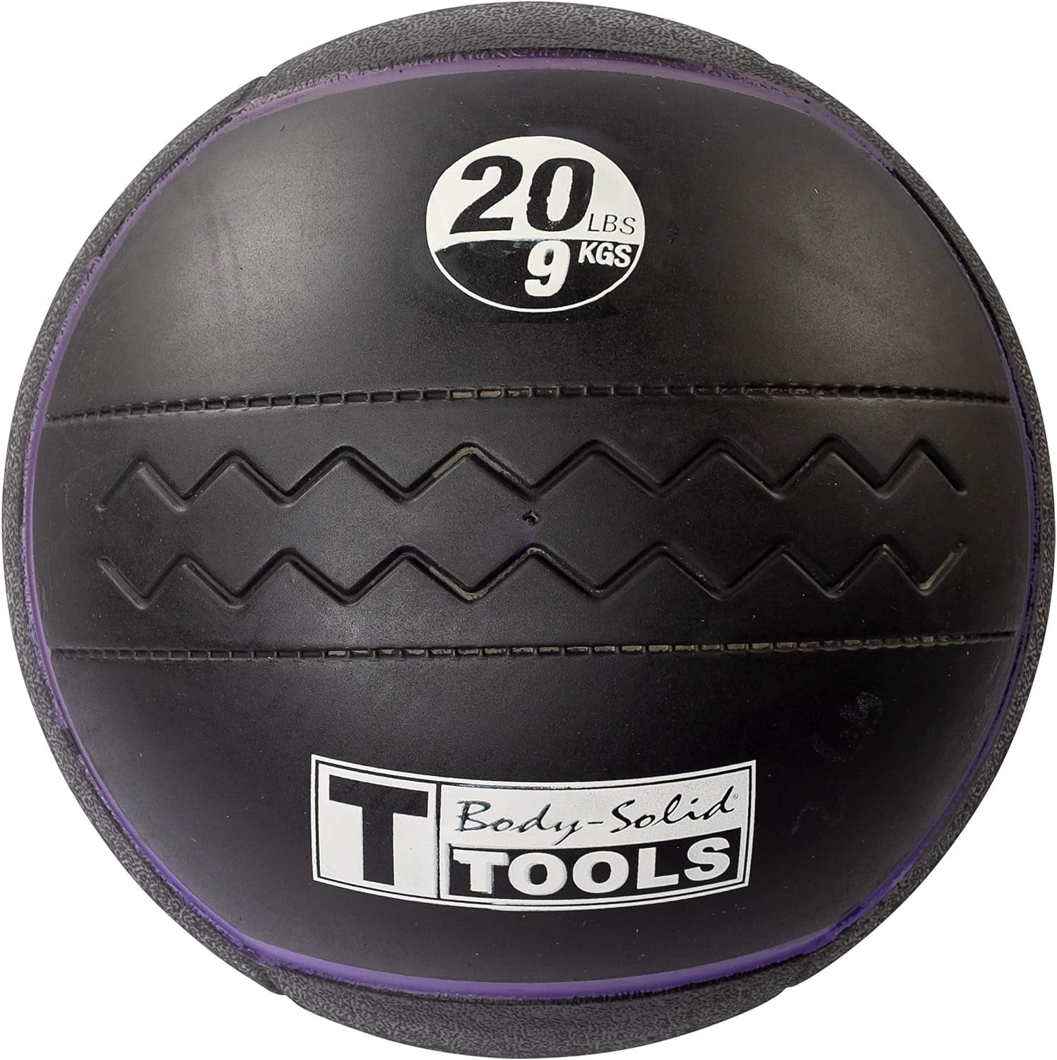 Body-Solid Heavy Rubber Medicine Ball - Non Bouncing Wall Balls for ...