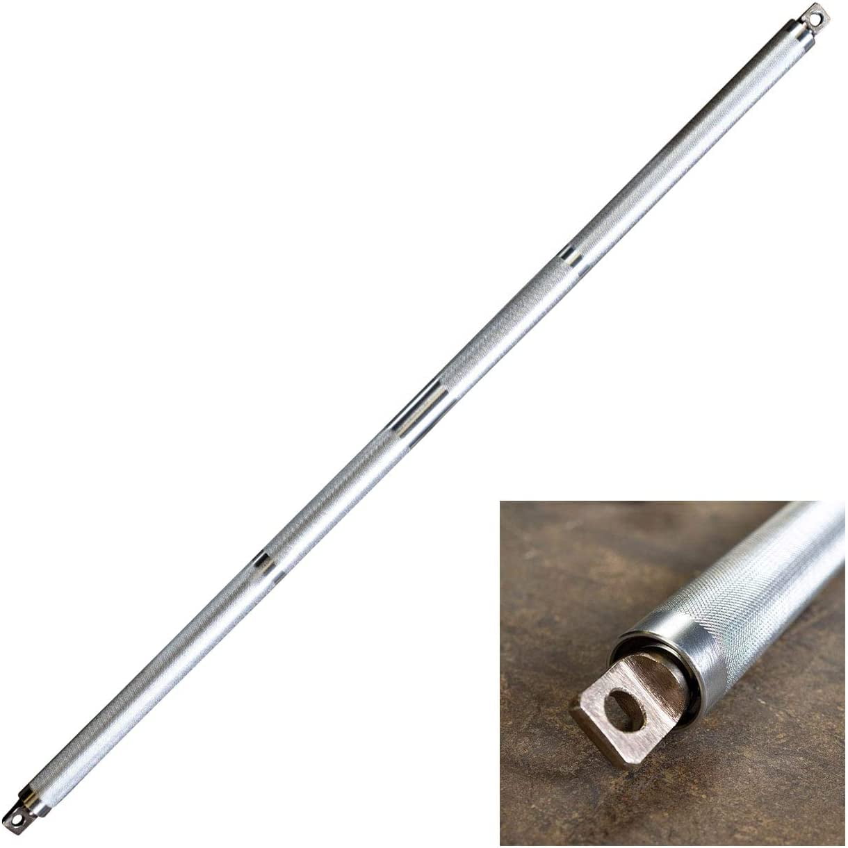 Body-Solid MB100A Aluminum Double Swivel Bar for Dual-Stack Functional ...