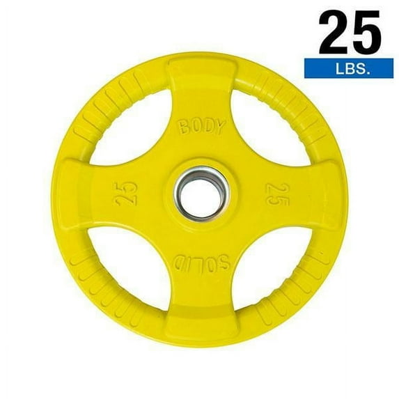 Body-Solid Olympic Color Grip Weight Plates 2.5, 5, 10, 25, 35, 45 lb ...
