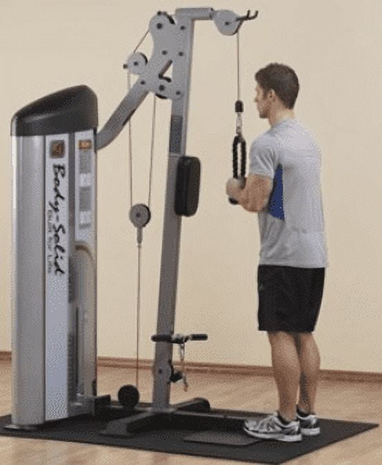 Body-Solid S2BTP1 Bicep Tricep Pulley Machine, Gray Black - Walmart.com