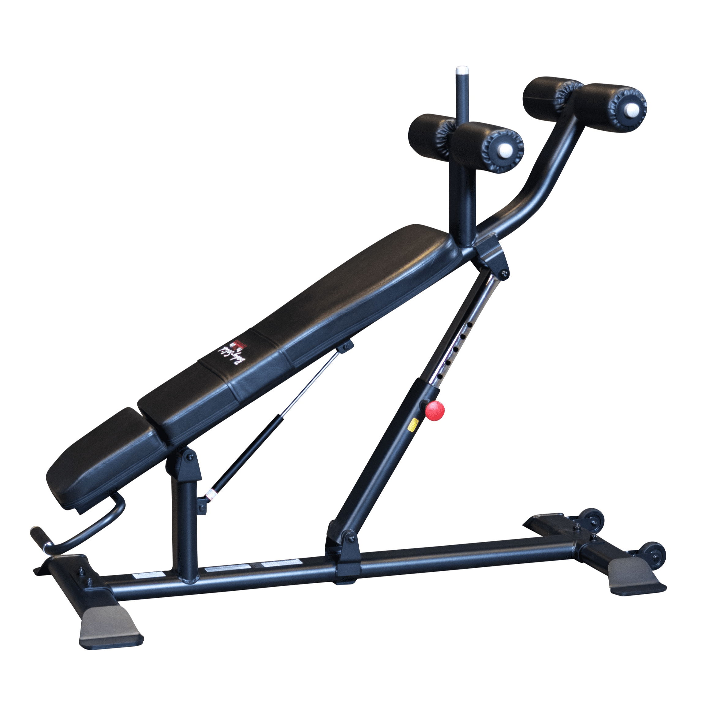Body Solid - Adjustable Commercial Ab Crunch Workout Bench, Leg ...