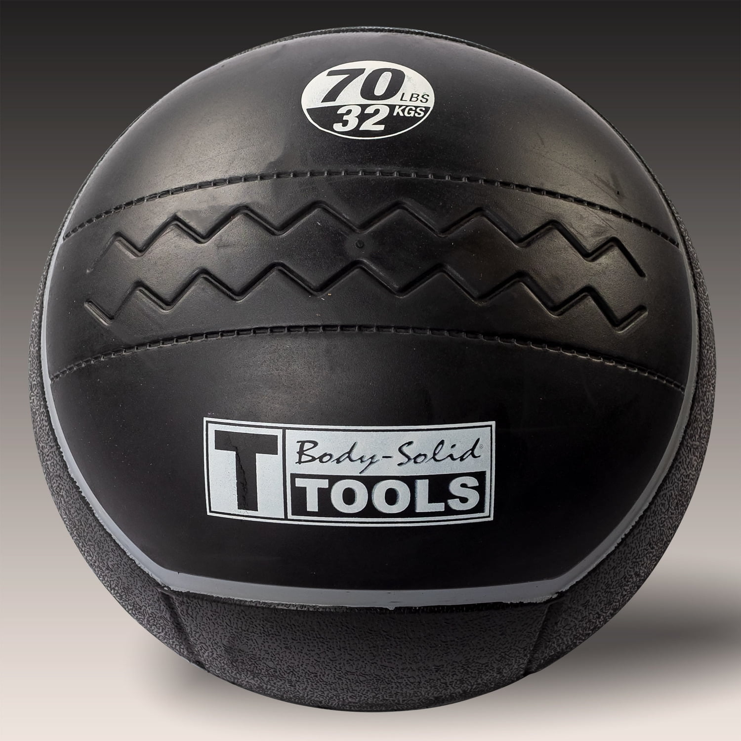 Body Solid Tools - BSTHRB70 Heavy Rubber Ball - 70 lbs. Gray - Walmart.com