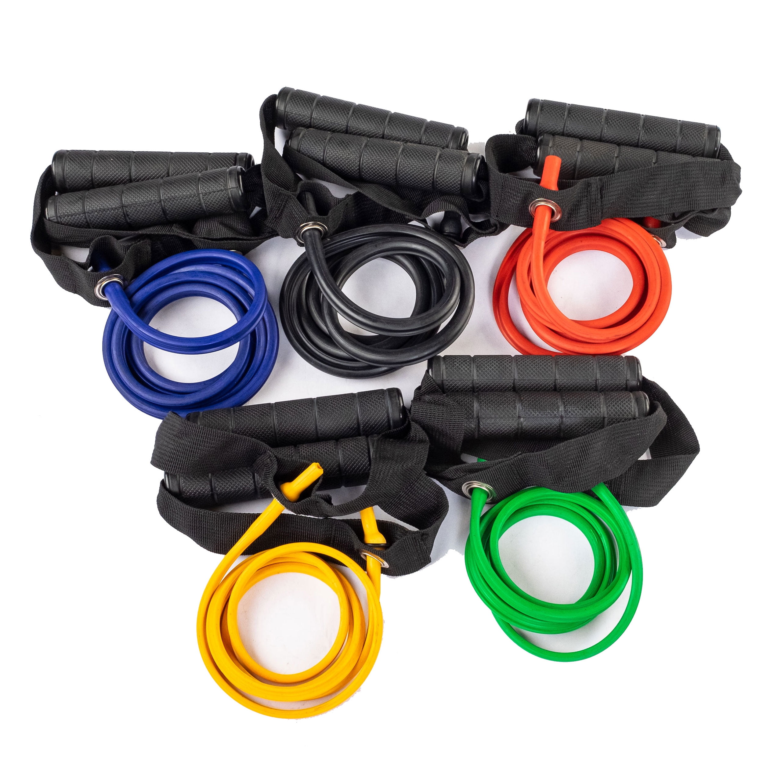 Body Solid Tools BSTRT-5PACK Exercise Resistance Tubes - Pack of 5 ...