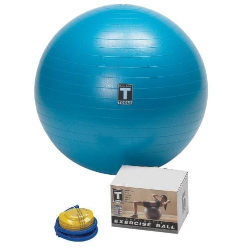 Body Solid Tools BSTSB75 75cm Exercise Ball (Blue) - Walmart.com