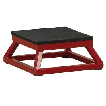 Titan Fitness Anti-Slip 4in Stackable Wooden Plyometric Box, Pro-Duty ...