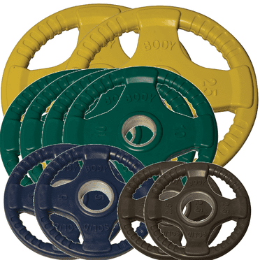 Body Solid OSR300S Rubber Grip Olympic 300lb Weight Set - Walmart.com