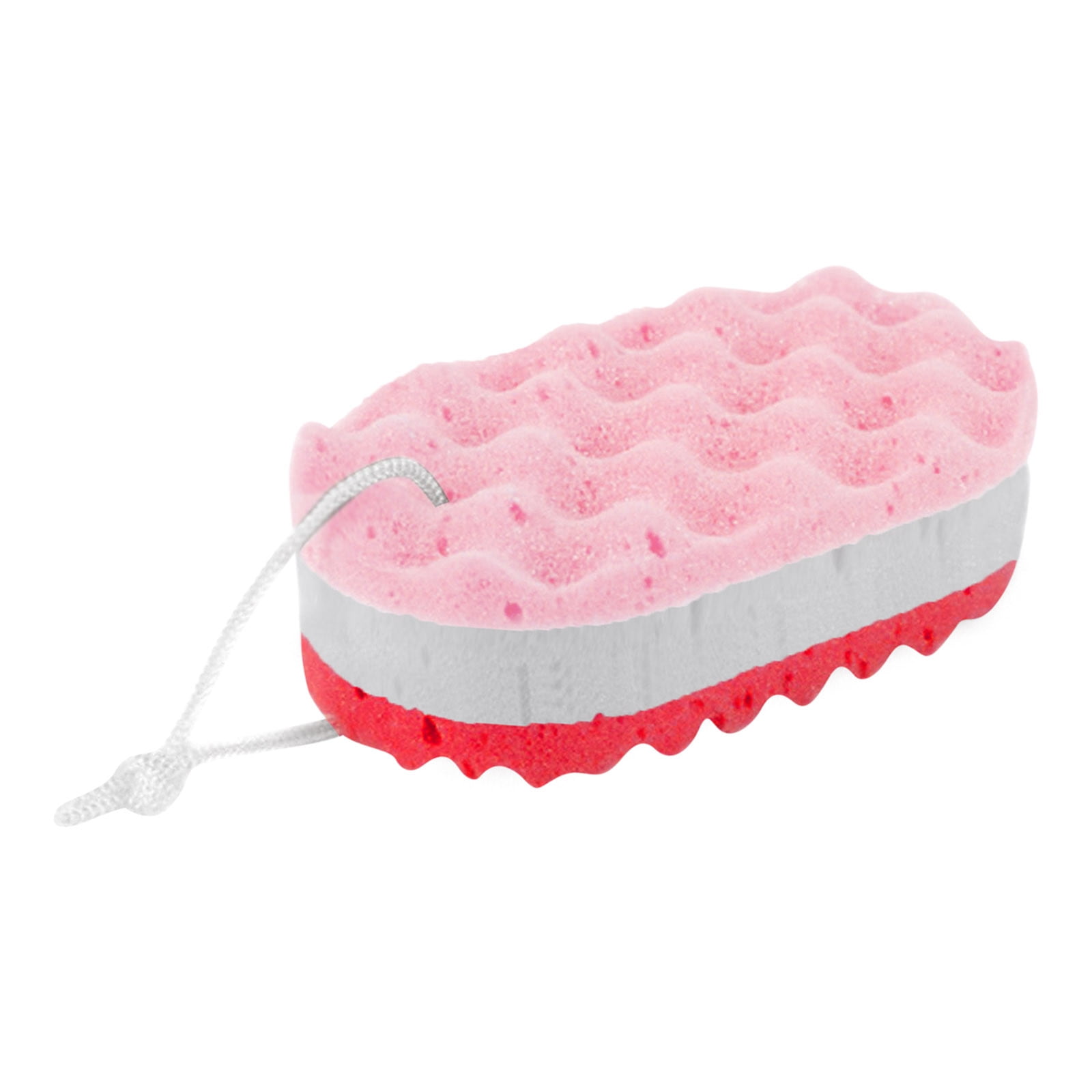 Body Sponge For Shower Soft Scrubber For Shower Ergonomic Gentle Foam ...