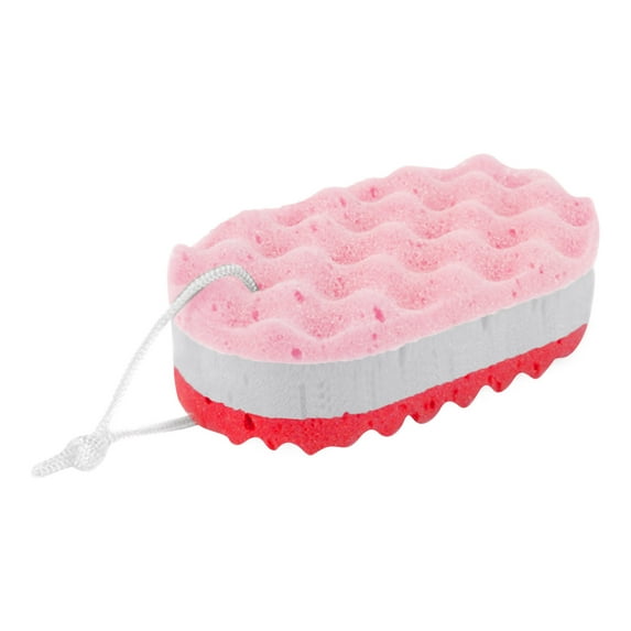 Body Sponge For Shower Soft Scrubber For Shower Ergonomic Gentle Foam ...