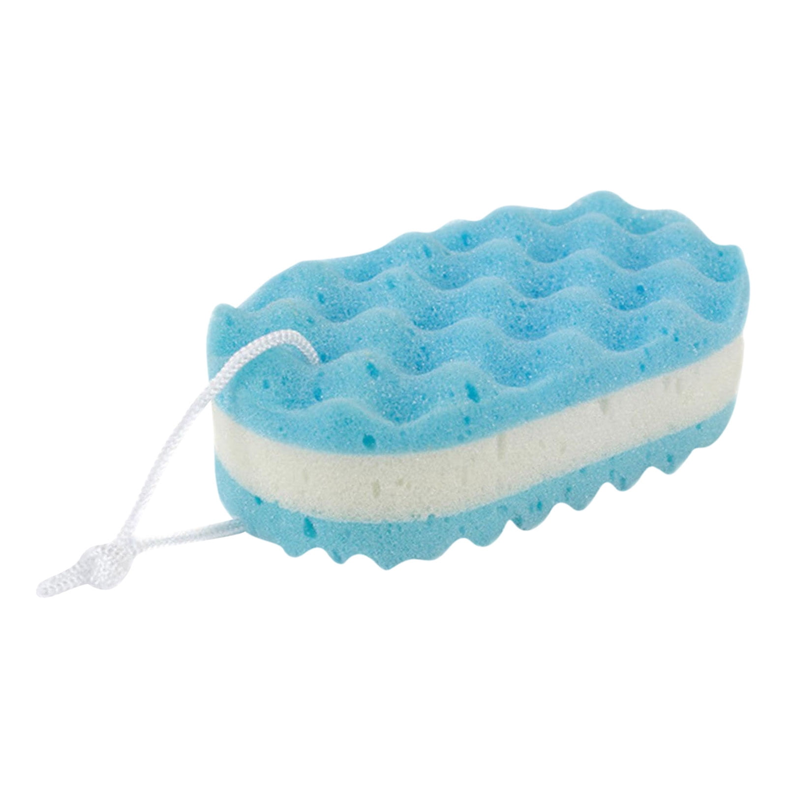 Body Sponge For Shower Soft Scrubber For Shower Ergonomic Gentle Foam ...