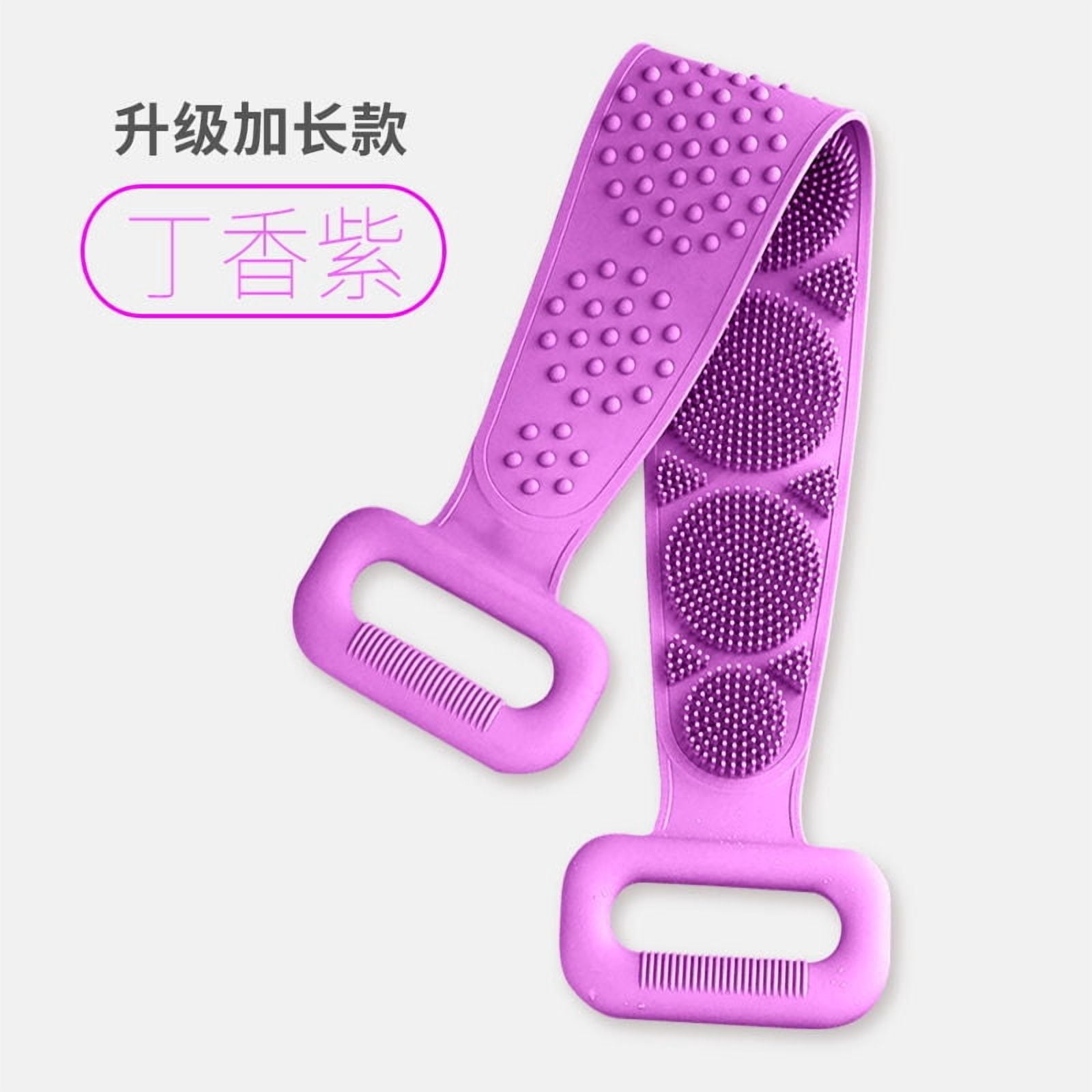 Body Sponge Silicone Back Brushes Bath Towels Scrubber Rubbing Back ...