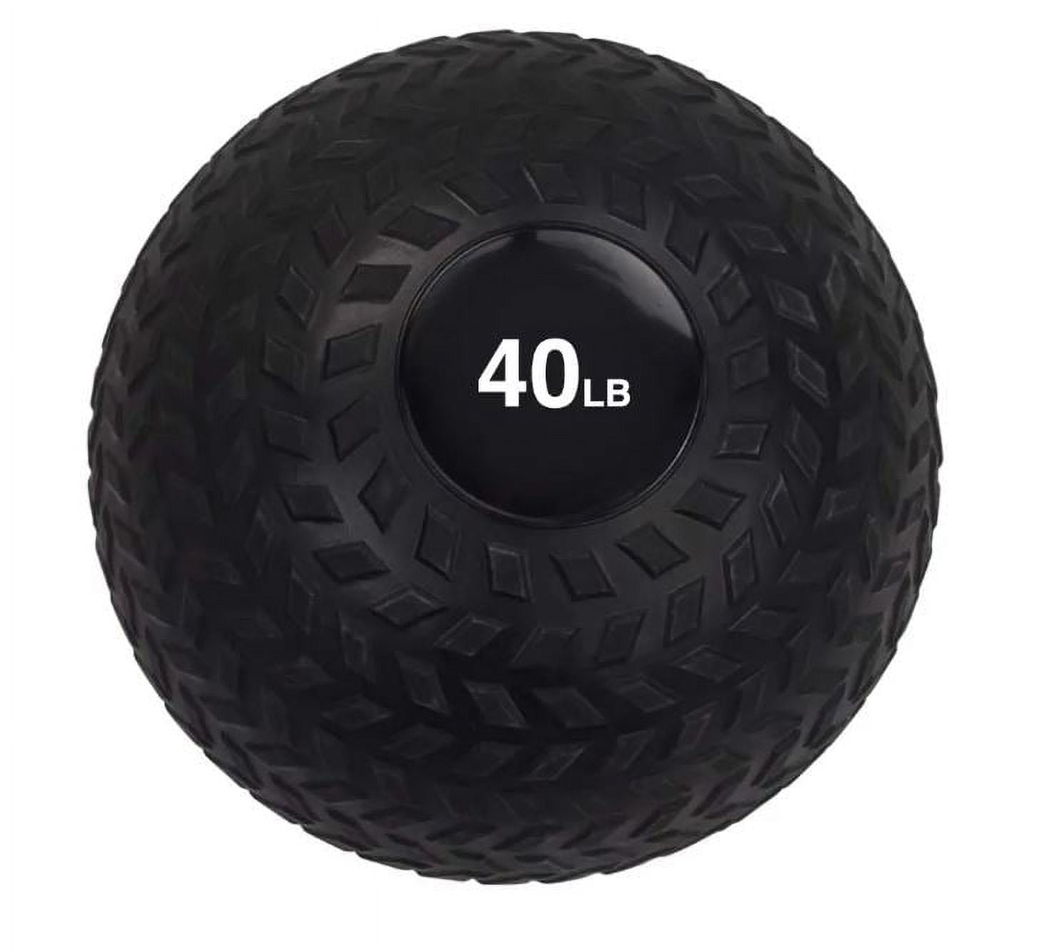 Body Sport 40-Pound Slam Ball with Tread Surface, Versatile, Workout ...
