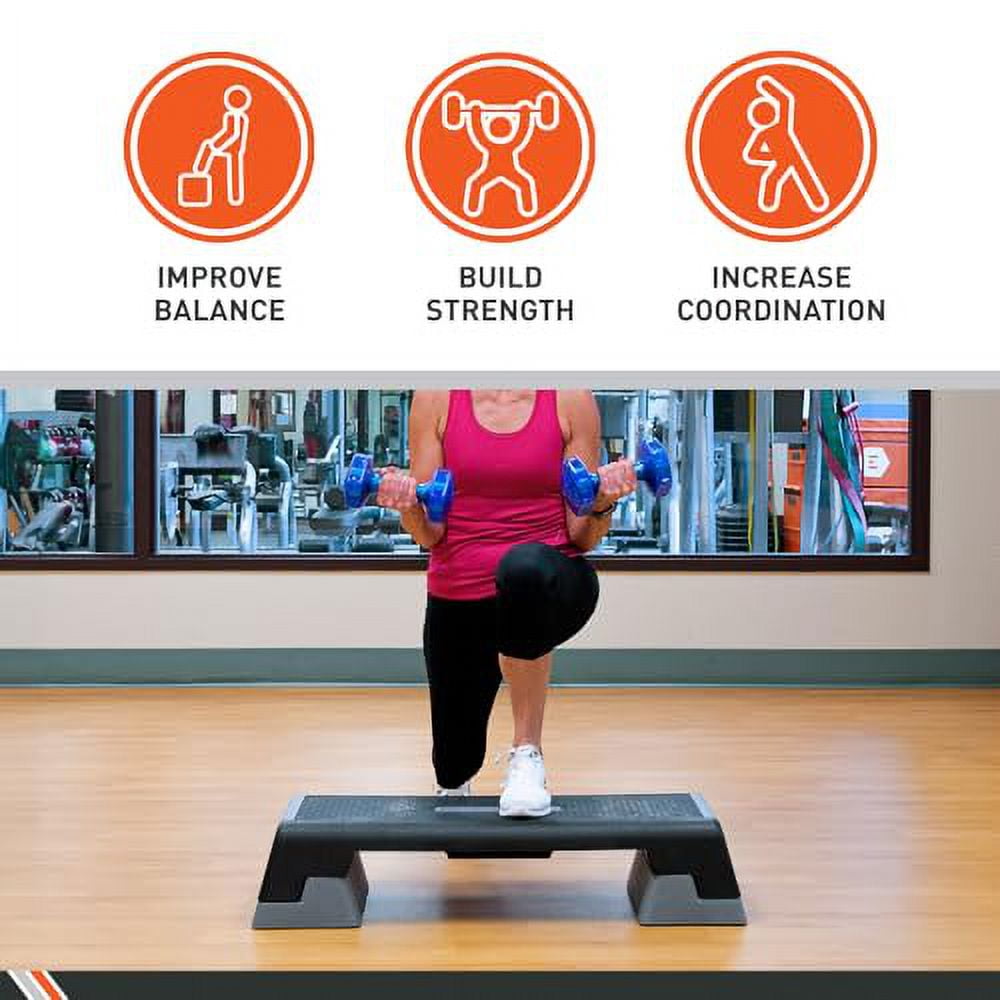 Body Sport® Aerobic Step – Step Aerobics Platform – Workout Equipment ...
