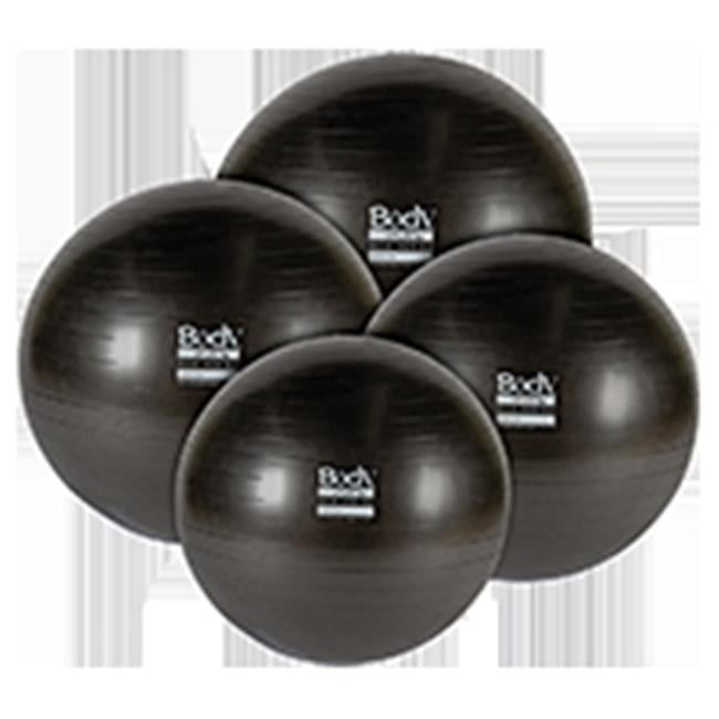 Body Sport BDS6PF45AB Eco Series Exercise Ball 6P Anti-Burst, Black ...