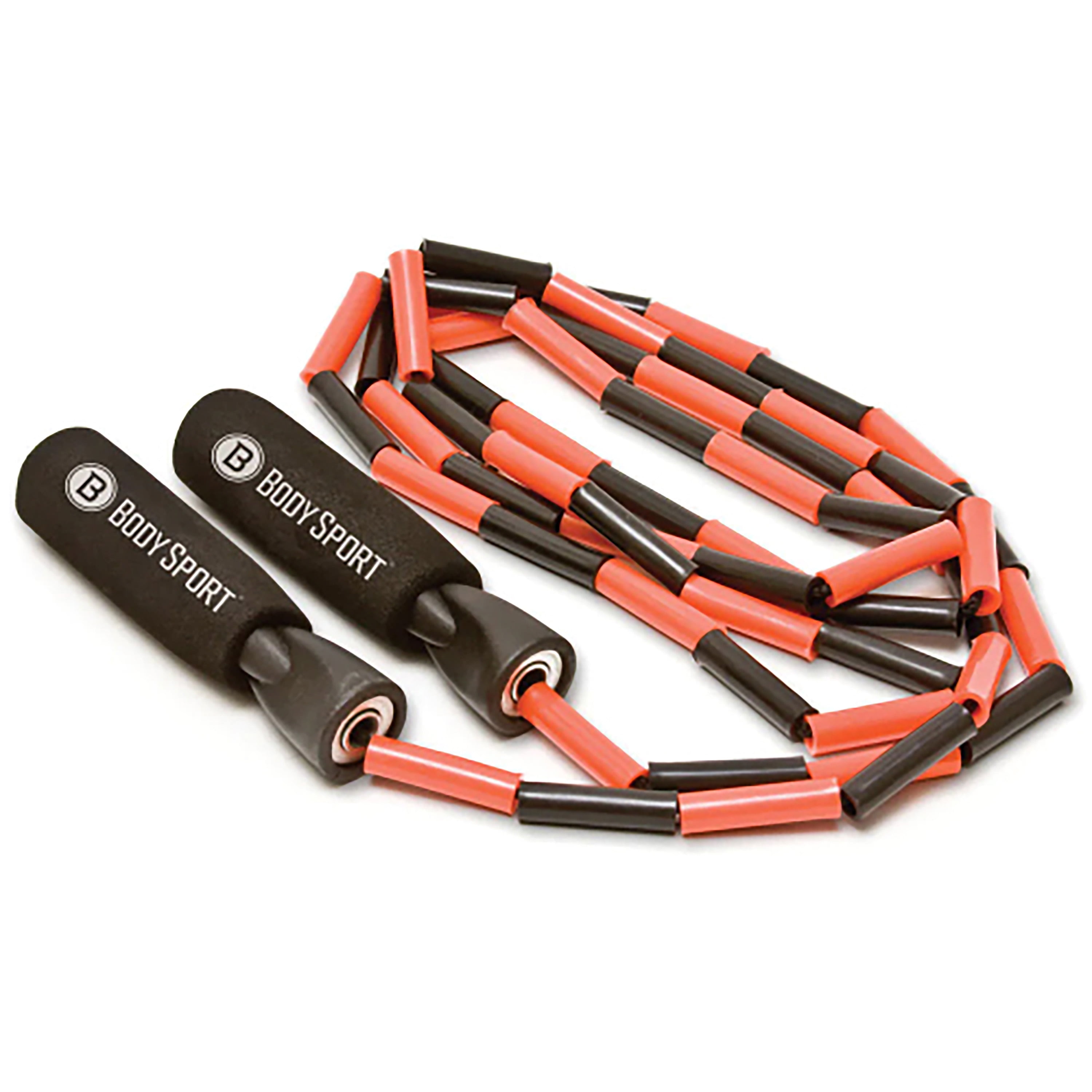 Body Sport Beaded Jump Rope, Expand Your Workout Routine, Foam Handles ...