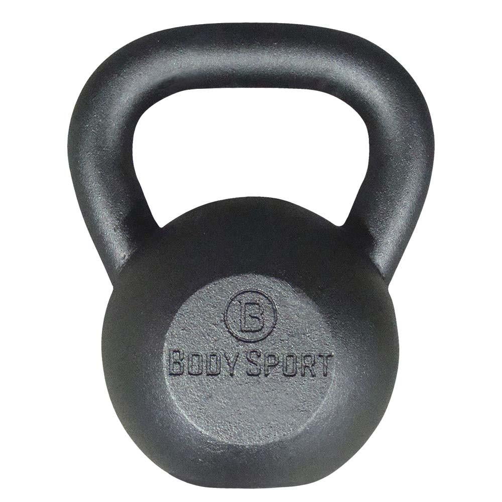 Body Sport Cast Iron Kettlebell, 60 lb. - Professional Weight Training ...