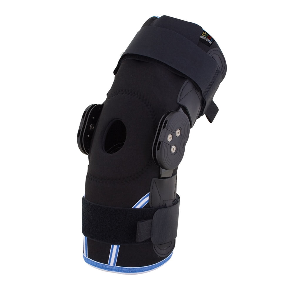 Body Sport BDSROMHKBLRG Body Sport Compression Airmesh Knee Brace with ...