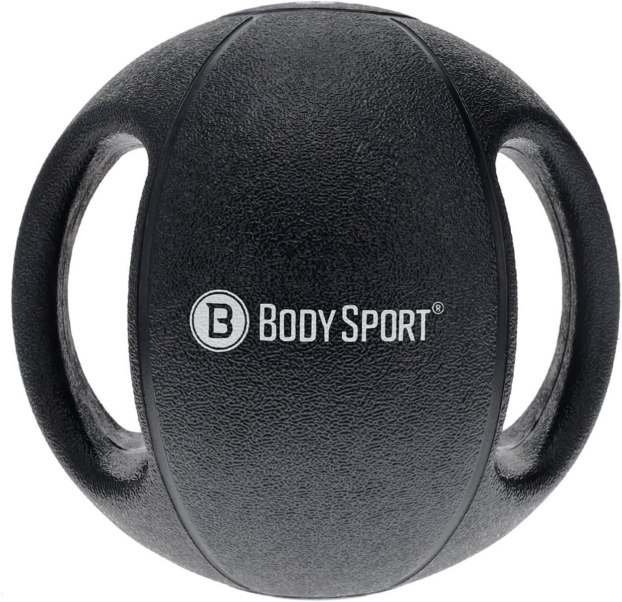 Body Sport Double Grip 8 lb. Medicine Ball for Strength Training ...