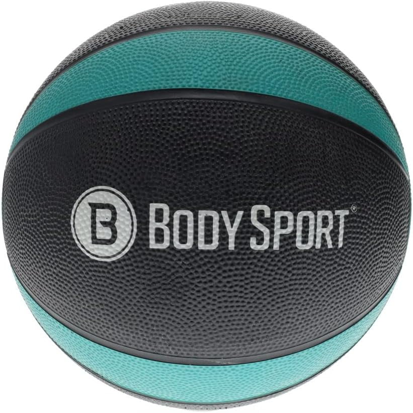 Body Sport Medicine Ball – Weighted Exercise Ball – at-Home Gym ...